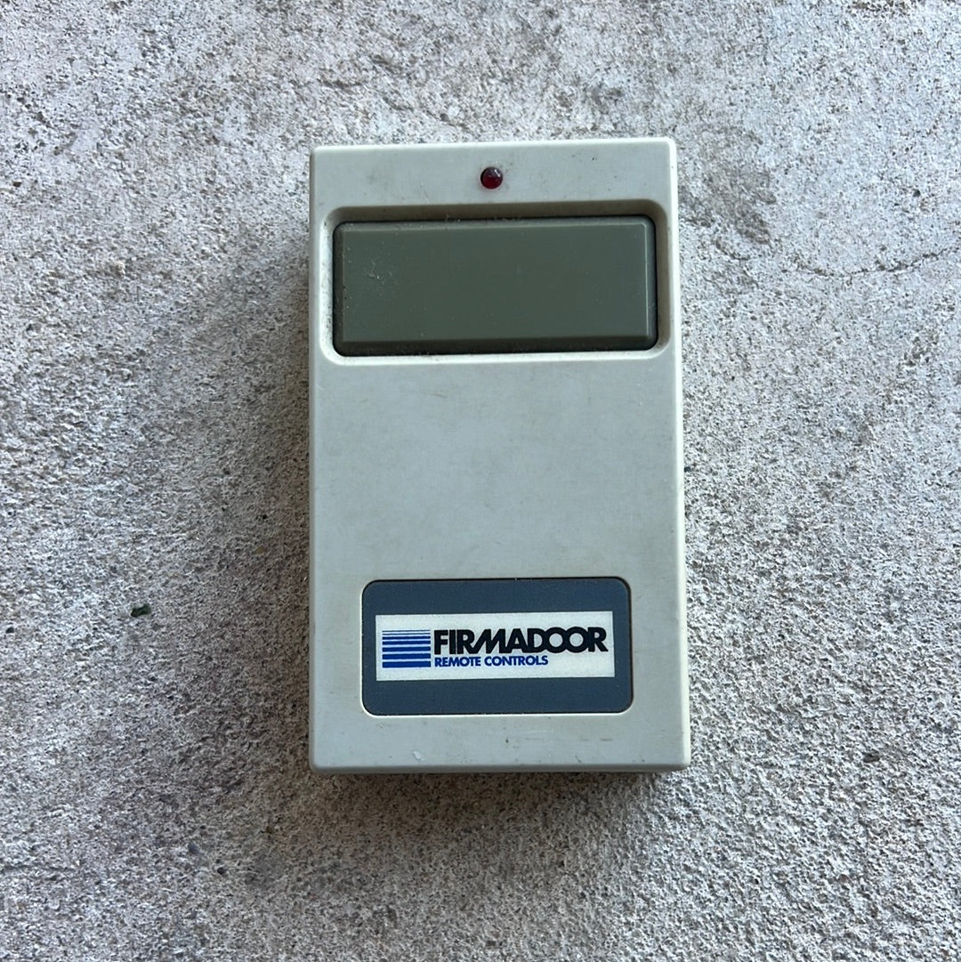 Firmadoor garage door remote control – LOCKMATIC