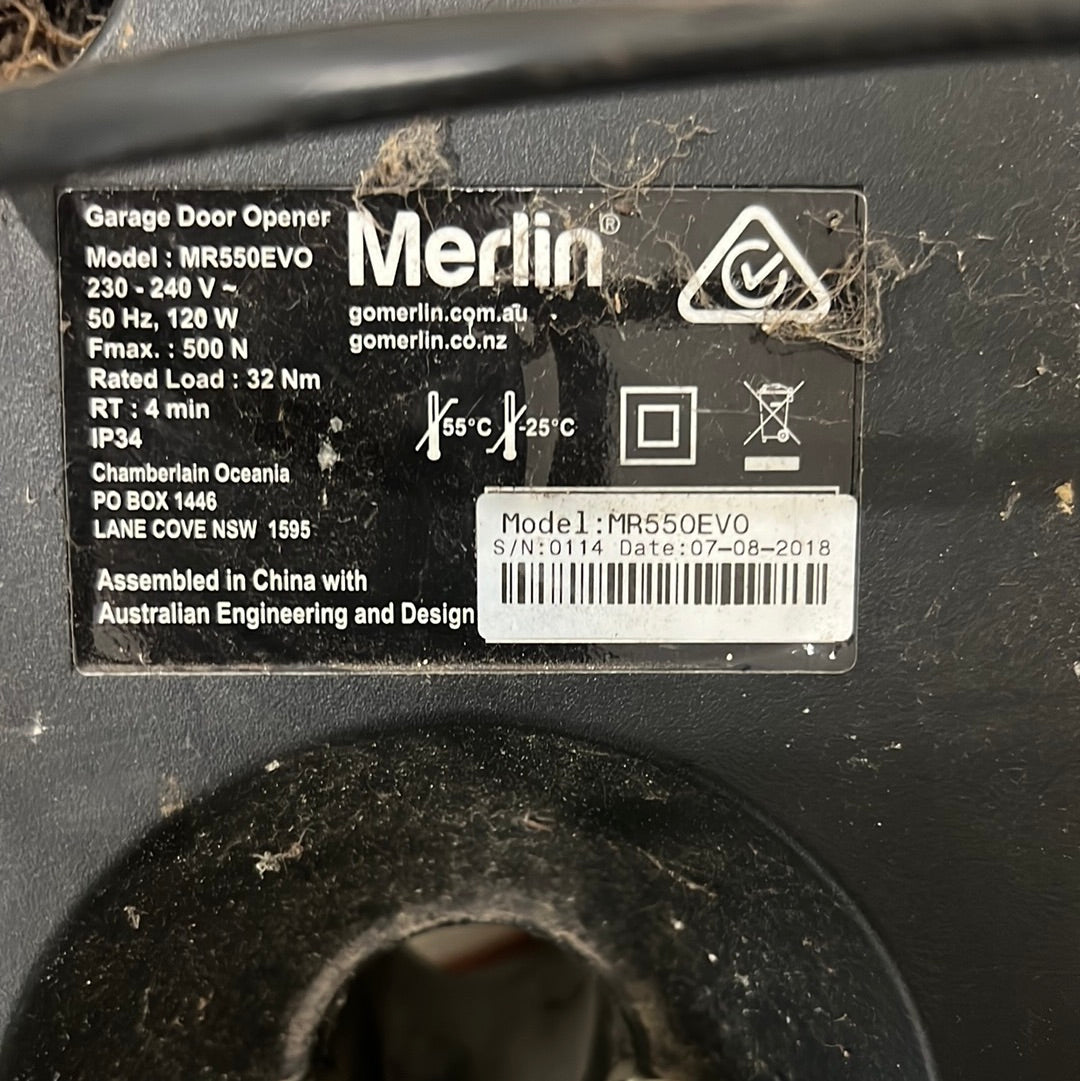 Merlin mr550evo used working – LOCKMATIC