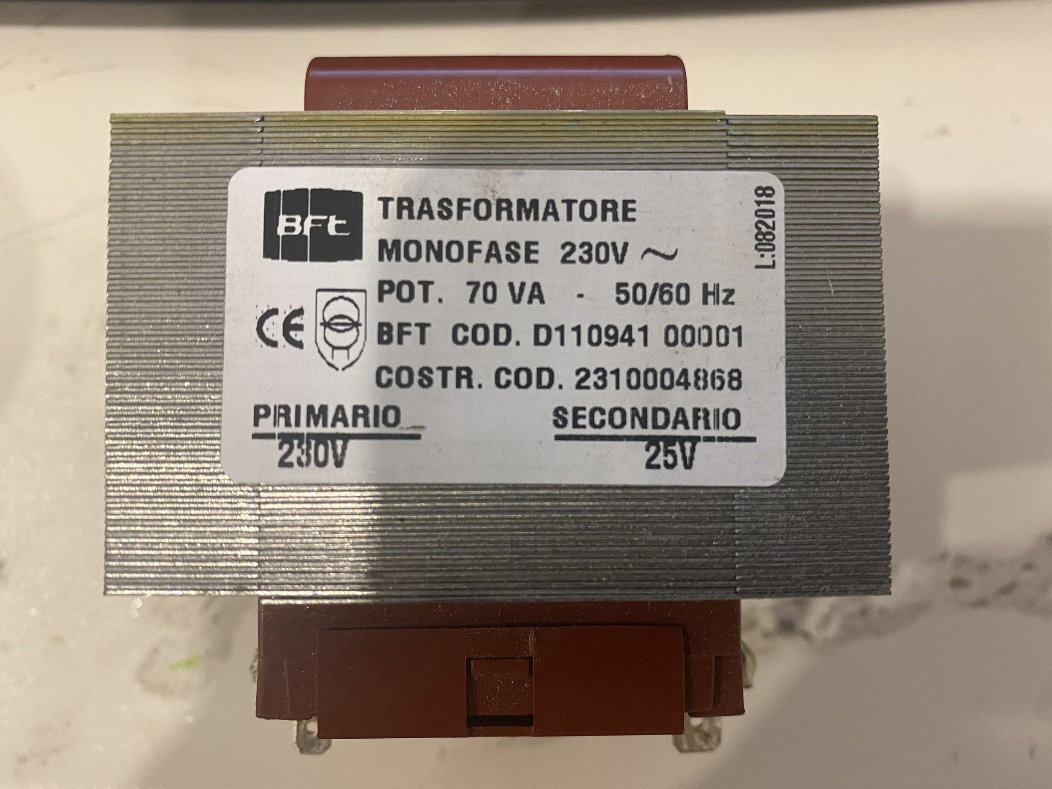 bft transformer monofase 230v bft cod d110941 00001 – LOCKMATIC