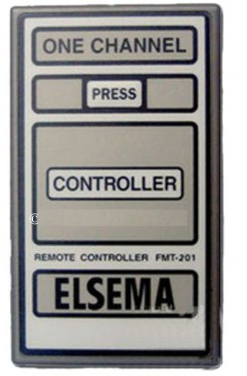 ELSEMA FMT-201 27mhz large 1 button garage door & gate remote control ...